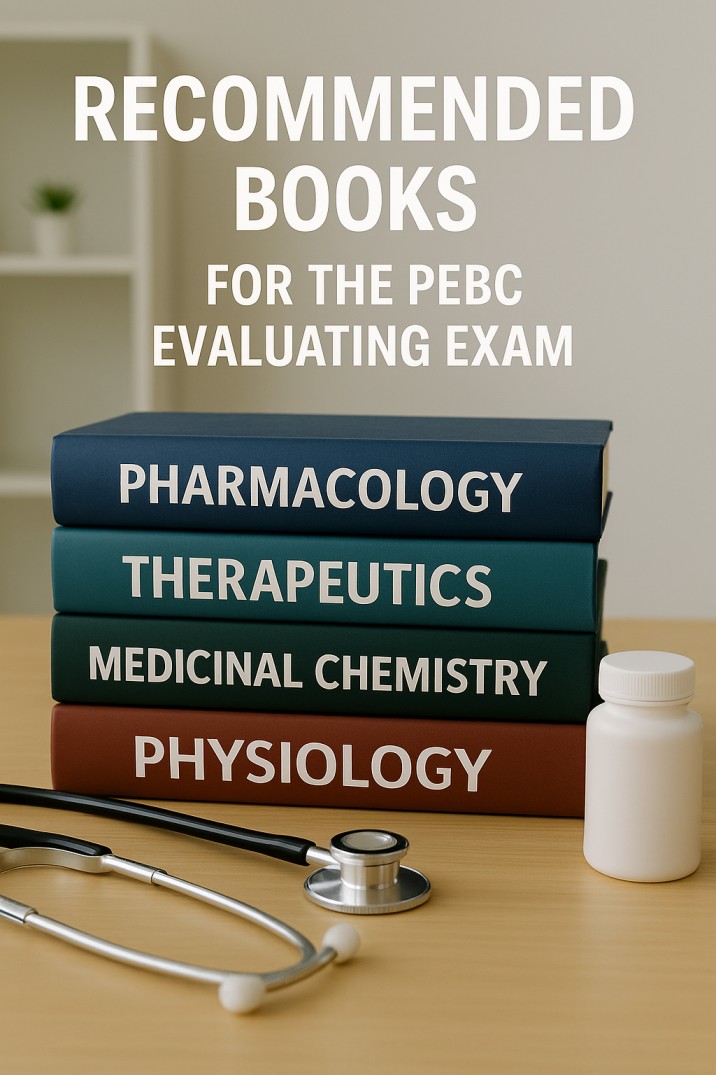 Recommended Books for the PEBC Evaluating Exam - CanadaQBank
